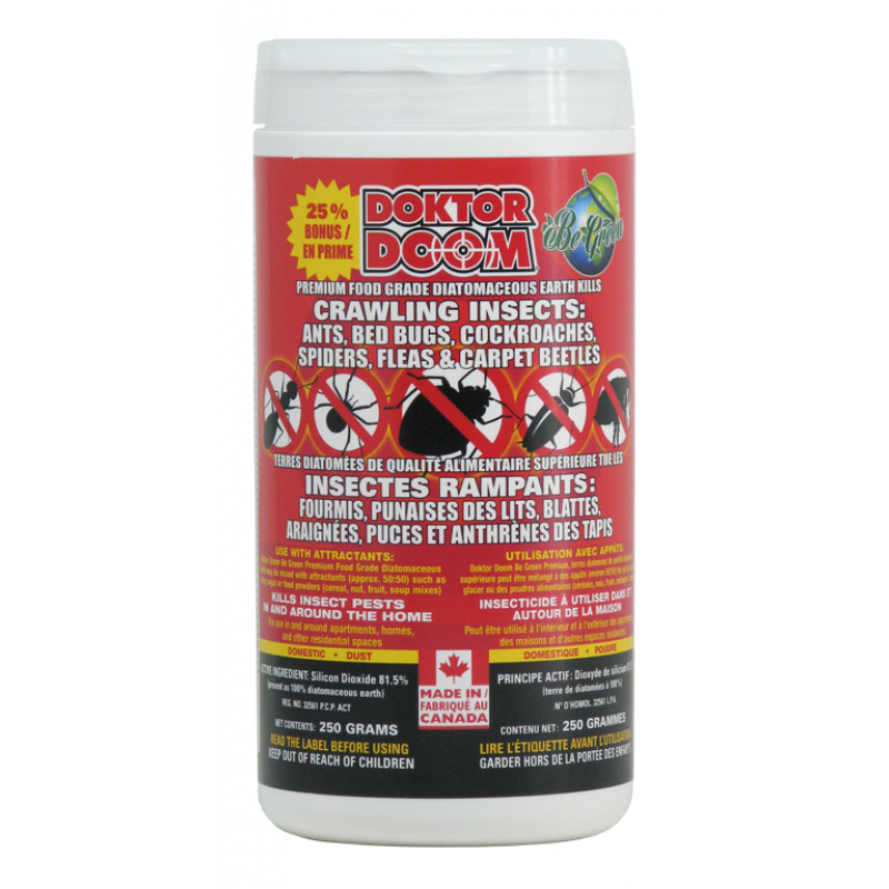 Doktor Doom Premium Food Grade Diatomaceous Earth Kills Crawling ...