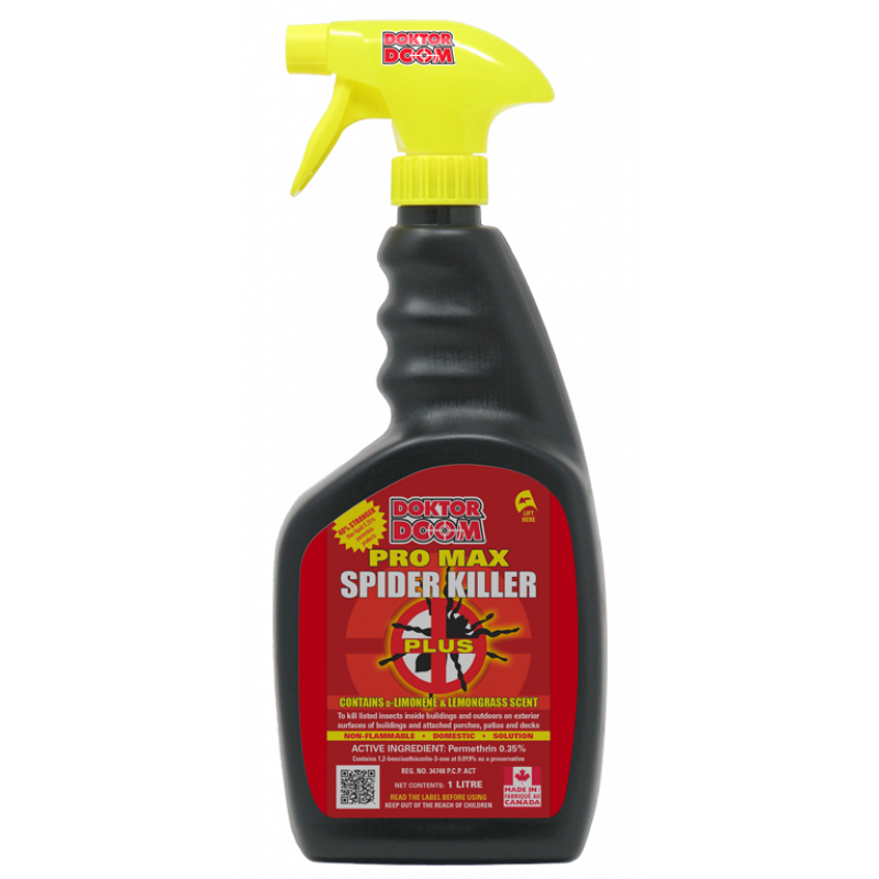 Doktor Doom Pro Max Spider Killer Plus 1 Litre Trigger Spray