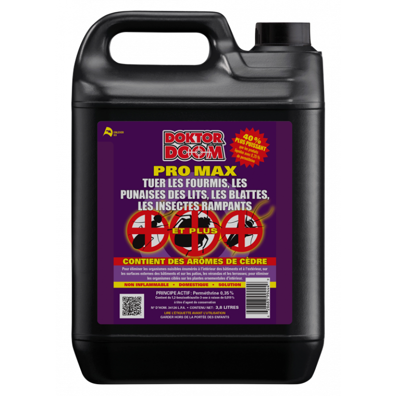 Doktor Doom Pro Max Ant, Bed Bug, Roach, & Crawling Insect Killer Plus ...