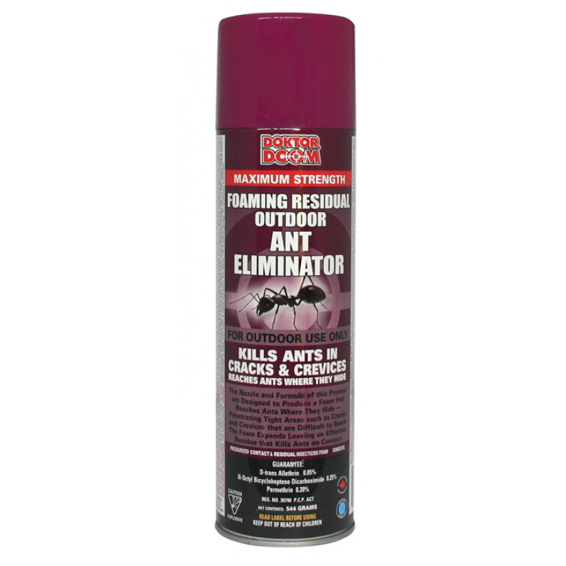 Doktor Doom Maximum Strength Foaming Residual Outdoor Ant Eliminator ...