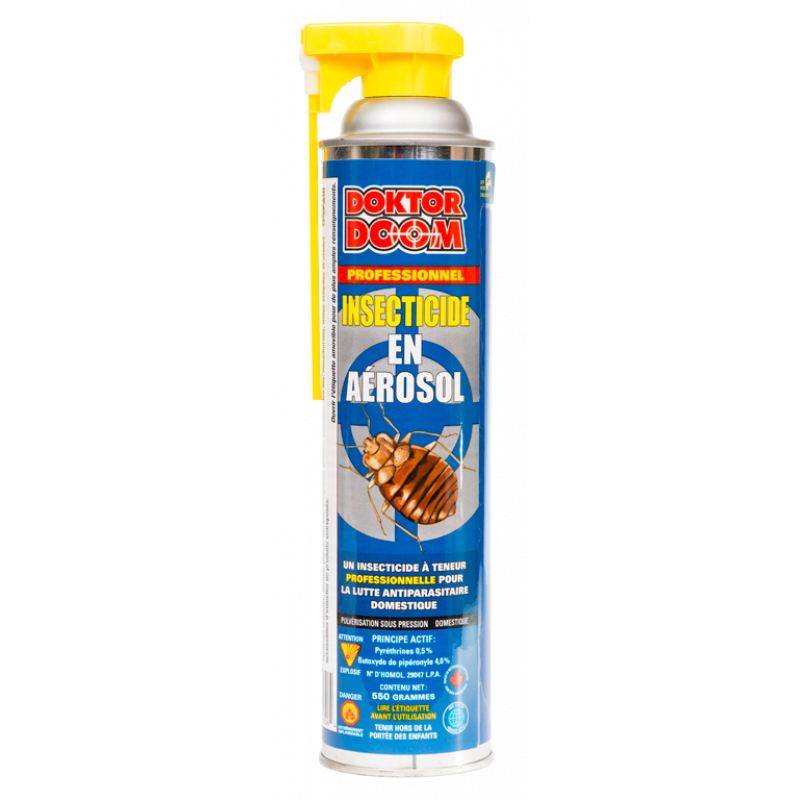 Doktor Doom Professional Aerosol Insect Killer 550 G